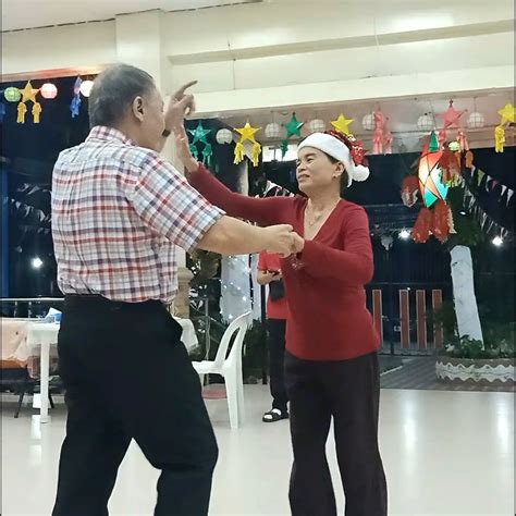Les Aquino Sex Bomb Cha Cha With Genie Gabriel Pasca Seniors Christmas Party Dec14