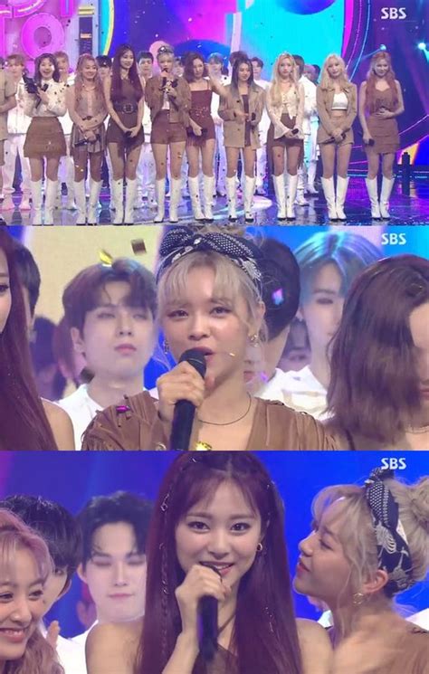 인기가요 트와이스 More And More 1위쯔위 생일까지 겹경사 네이트 연예