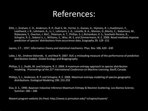 Ppt Maximum Entropy Spatial Modeling With Imperfect Data Powerpoint