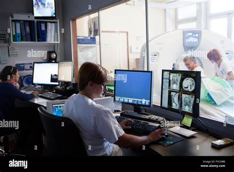 CT SCAN EXAMINATION Stock Photo Alamy
