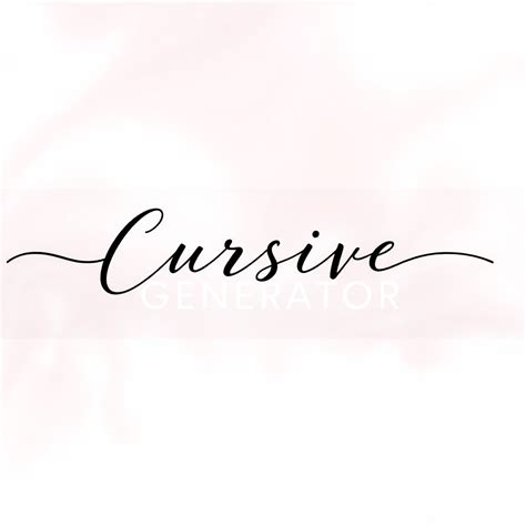 Best Cursive Name Generator Vondy