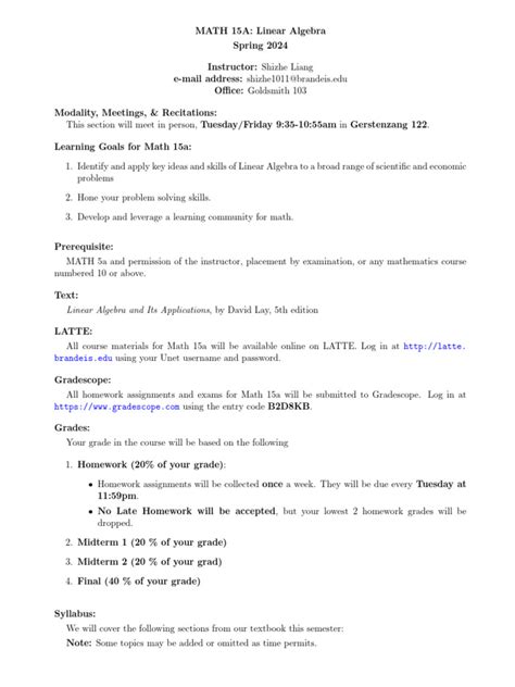 math15a syllabus pdf eigenvalues and eigenvectors matrix