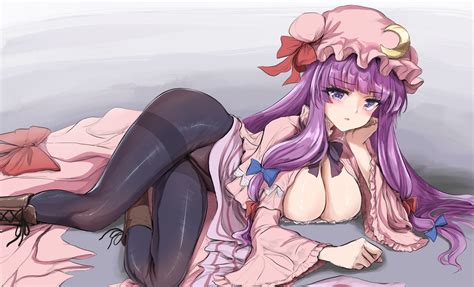 Patchouli Knowledge Touhou Drawn By Namikiremiter00 Danbooru