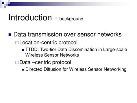 Ppt A Hierarchical Scheme For Data Aggregation In Sensor Networks Powerpoint Presentation Id