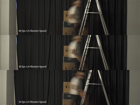 How Does Shutter Speed And Frame Rate Affect Motion In Film