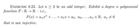 Solved Exercise 823 Let N≥3 Be An Odd Integer Exhibit A