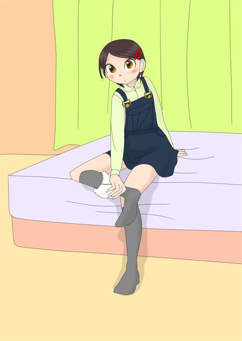 Sexless2012 Original Absurdres Highres 1girl Arm Support Bed