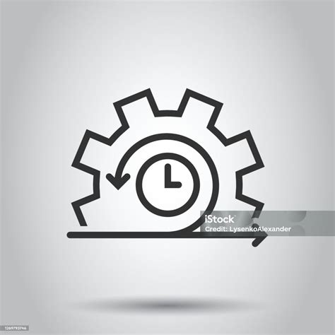 Ikon Agile Dalam Gaya Datar Ilustrasi Vektor Fleksibel Pada Latar Belakang Terisolasi Putih