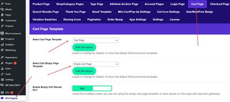 How To Build The Cart Empty Cart Pages Divi Engine Knowledge Base