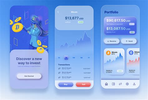 Bitcoin App Uiux Design By Akshata Khaiwale On Dribbble