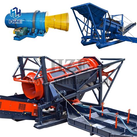 Alluvial Placer Hard Rock Gold Mining Equipment Gold Mining