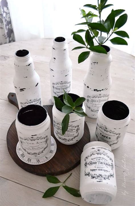 Декупаж стеклянной банки мастер класс для начинающих