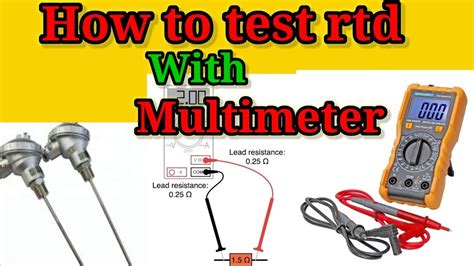 How To Check Pt100 Sensor With Multimeter