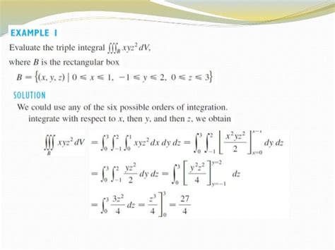 Multiple Integral Tripple Integral