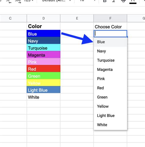Google Apps Script Format Dropdown List Options Stack Overflow