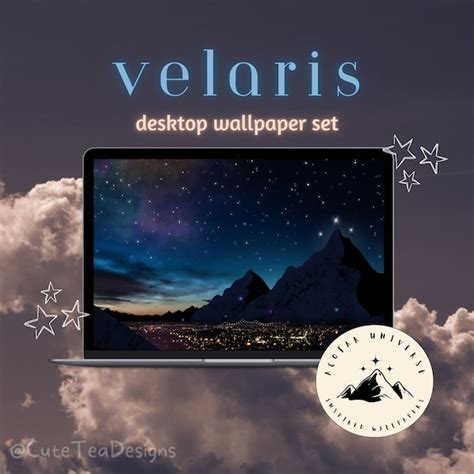 Velaris Wallpaper For Desktop Etsy