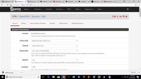 Unable To Reach LAN IP After Connecting To Openvpn Netgate Forum