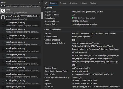 Network Tool In Microsoft Edge Browser GeeksforGeeks