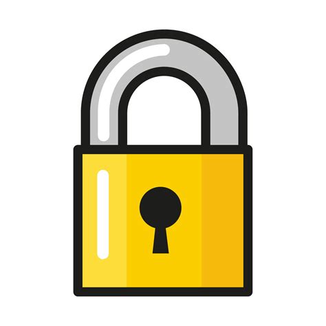 Padlock Security Icon 10967843 Vector Art At Vecteezy