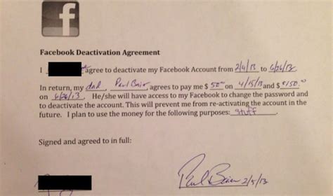 Father Offers Daughter 200 To Quit Facebook