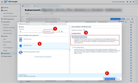 Add Sap Build Code Standard Application Plan Sap Tutorials