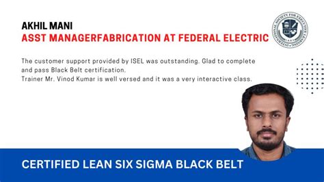 Isel Global Six Sigma Certification And Pmp Certification Institute On Linkedin Lean Sixsigma