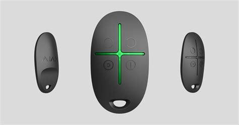 Ajax SpaceControl Mando Del Sistema De Seguridad Ajax