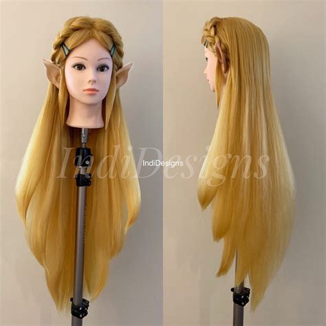 Zeldy Zeluda Cosplay Wig Etsy