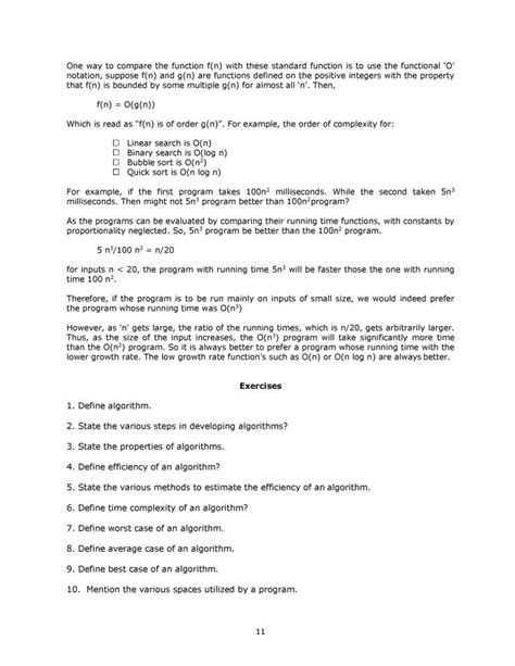 C Language Data Structure Notes Learnpick India