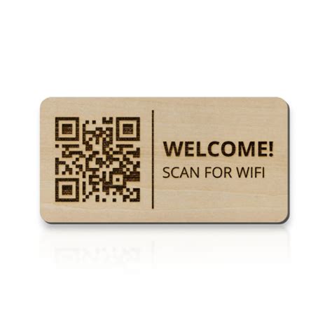 QR Code Sign Guest Wifi Sign Wifi QR Code Magnet For Refrigerator Scan Qr Code For Wifi