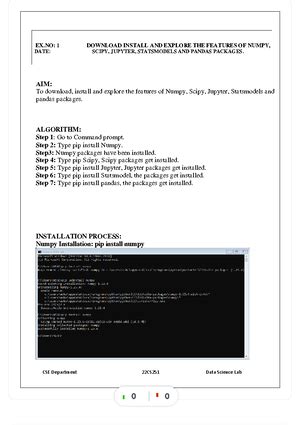 Unit Notes Unit I Introduction Data Science Benefits And Uses Facets Of Data Data