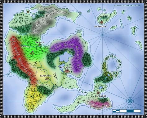 How To Draw A Fantasy Map Wasd20