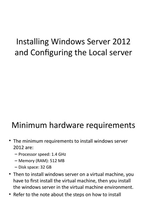 01 Installing Windows Server 2012 Pdf Network Interface Controller