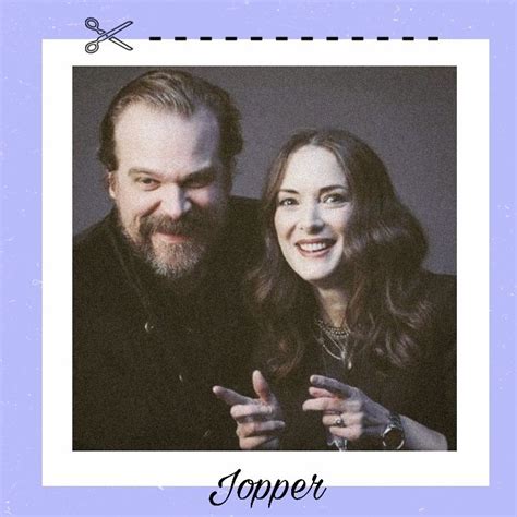 Jopper Stranger Things Stranger David Harbor