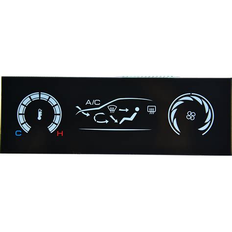 the lcd applied to the oxygen saturation monitor‌：custom segment display lcd display tester