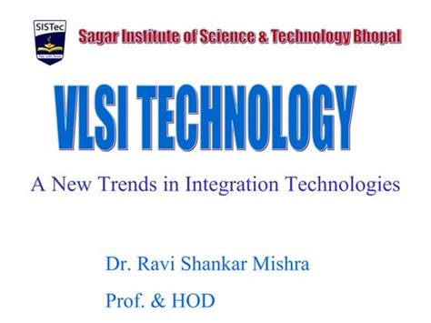Very Large Scale Integration Vlsi Technology Ppt