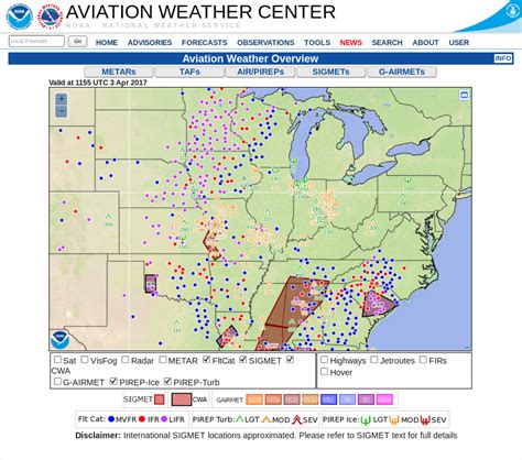 low ifr and ifr conditions over the central united states goes r fog
