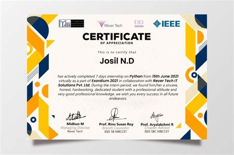 Python Programming Internship Pythoninternship Codingskills Josil N D