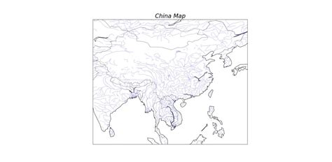 Python绘制中国省界地图 利用python绘制中国地图（含省界、河流等） 源码巴士