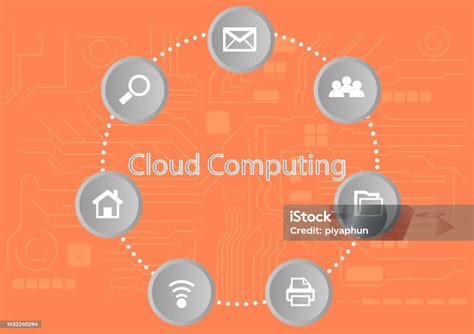 Graphics Diagram Cloud Computing Concept Infrastructure Stock Illustration Download Image Now