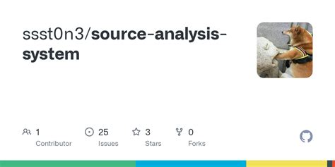 Github Ssst0n3source Analysis System