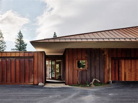 Tw Ryan Architecture Clads Pyramidal Montana House In Weathering Steel