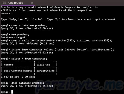 Instalar Y Configurar MySQL En Linux Ubuntu Parzibyte S Blog