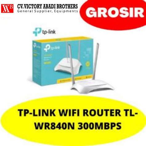TP LINK WIFI ROUTER TL WR840N 300MBPS