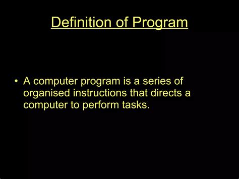 Basic Programming Concept Ppt Programming Languages Computing
