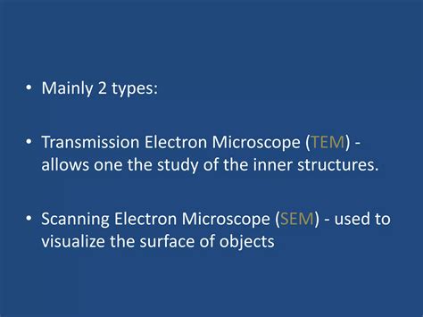 Scanning Electron Microscope Sem Ppt