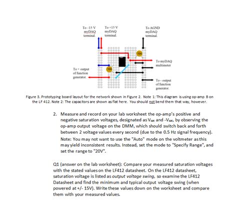 Experiment 1 Open Loop Op Amp Saturation