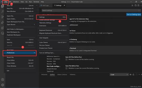 Win10上使用vscode编译、运行、调试cvscode右上角三角号默认跑gcc Csdn博客