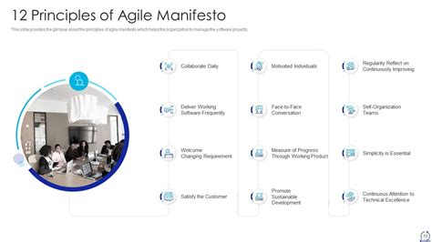 Agile Values And Principles Powerpoint Presentation Slides Presentation Graphics