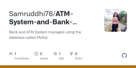GitHub Samruddhi76 ATM System And Bank Management System Bank And